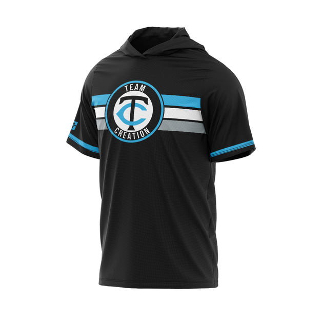 Elite Short Sleeve Hoodie Str8 Sports Inc